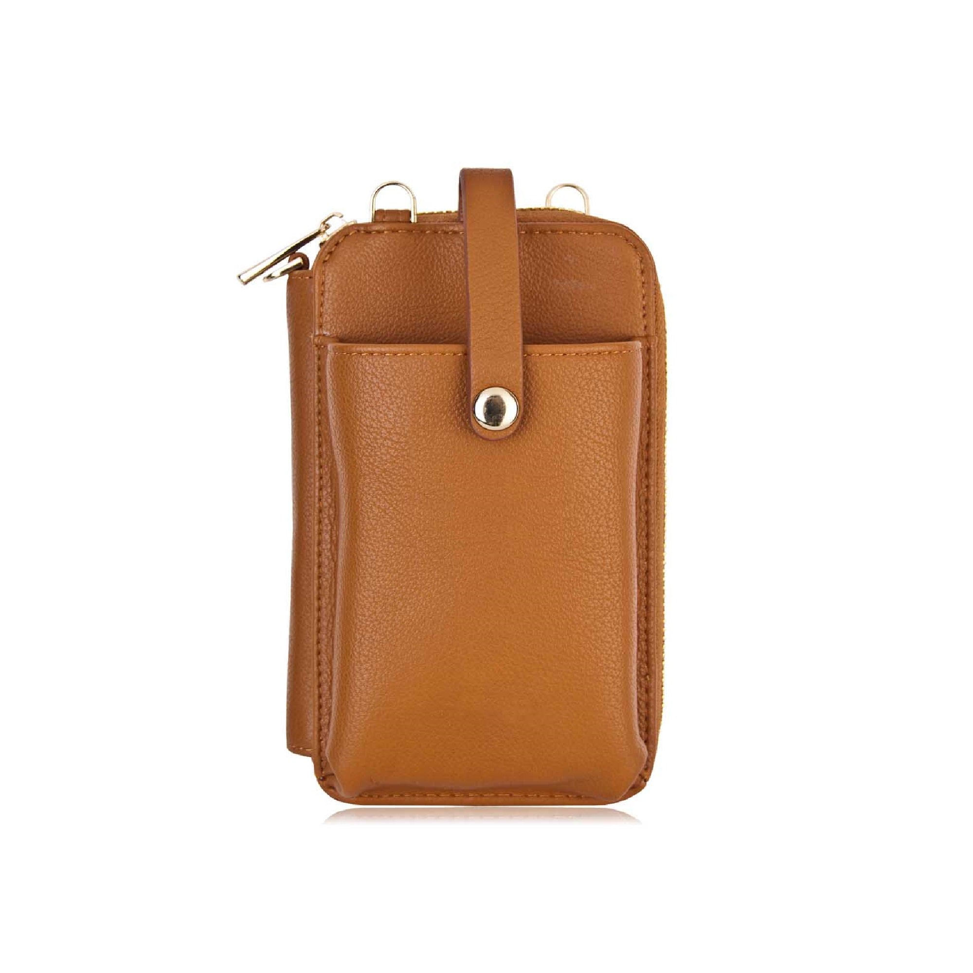 Pastel Smartphone Pouch - Tan – Snazzy Shop NZ